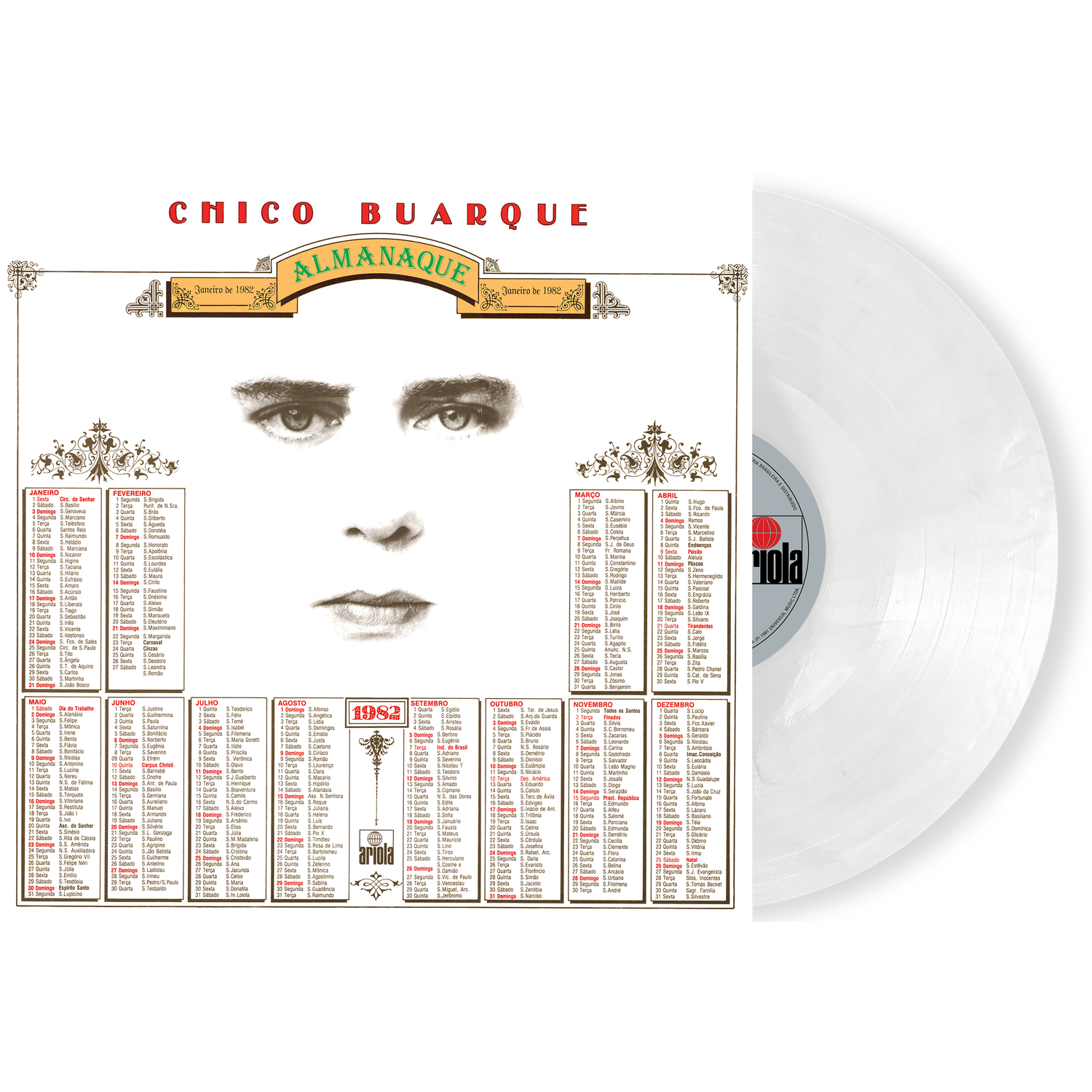Vinil Chico Buarque - Almanaque (1981) LP Branco | Universal Music