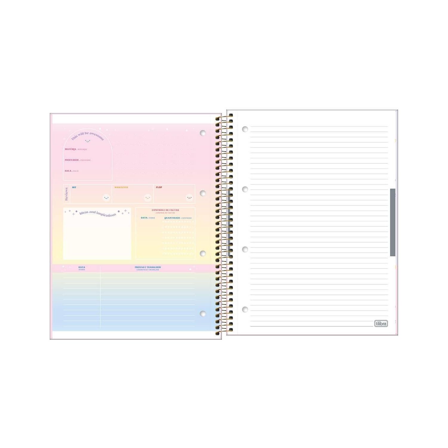 Caderno Happy A4 90g Laranja - Tilibra | fradelli.app.betalabs.net/