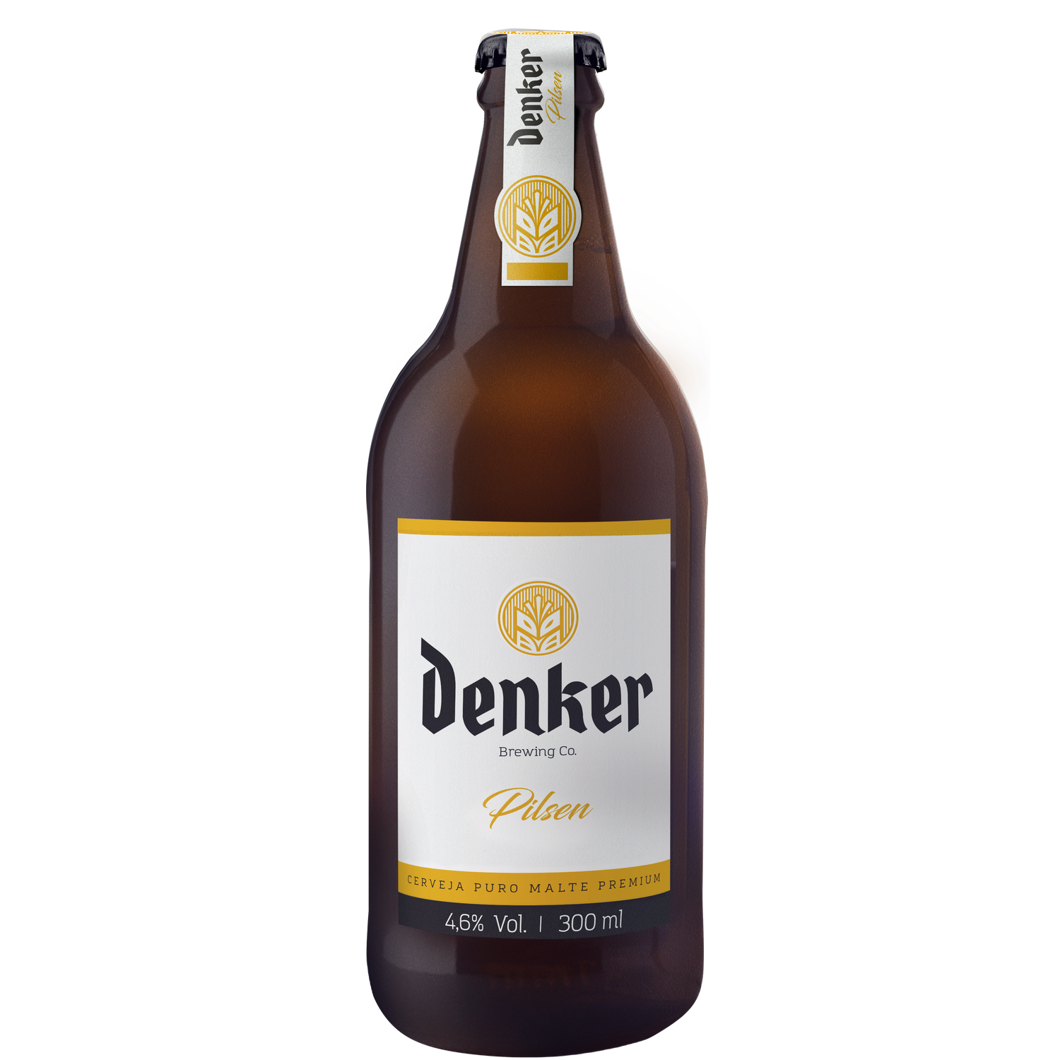 Cerveja Denker Pilsen 300ml | Indústria de Bebidas Joaquim Thomaz de ...