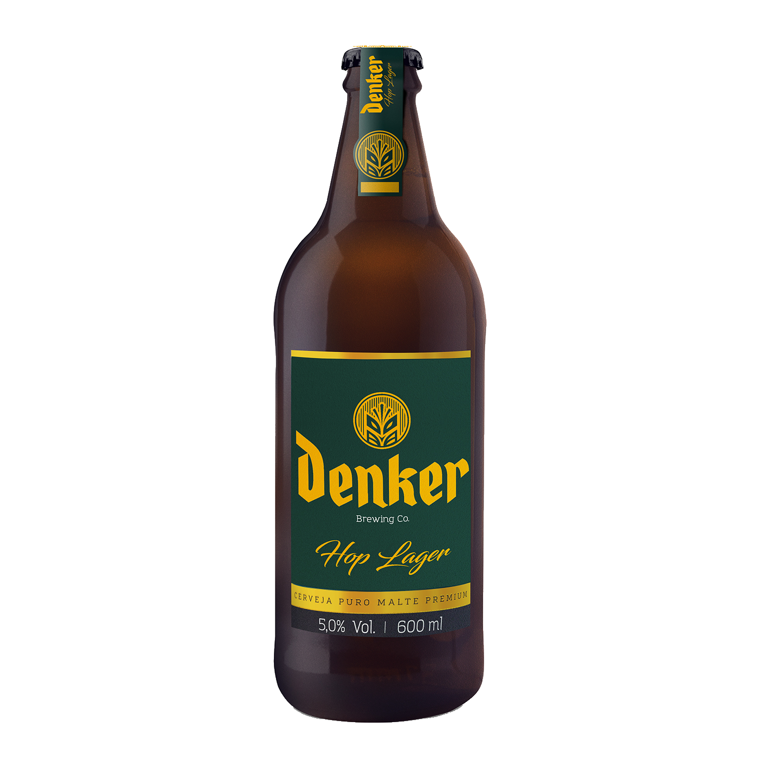 Cerveja Denker Hop Lager 600ml | Indústria de Bebidas Joaquim Thomaz de ...
