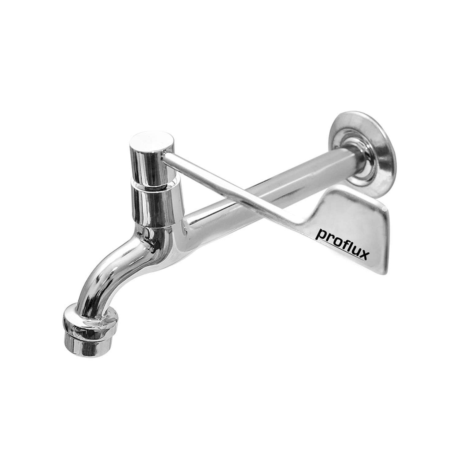 Torneira Clínica Alavanca Confort com arejador fixo de Parede 19 cm ...