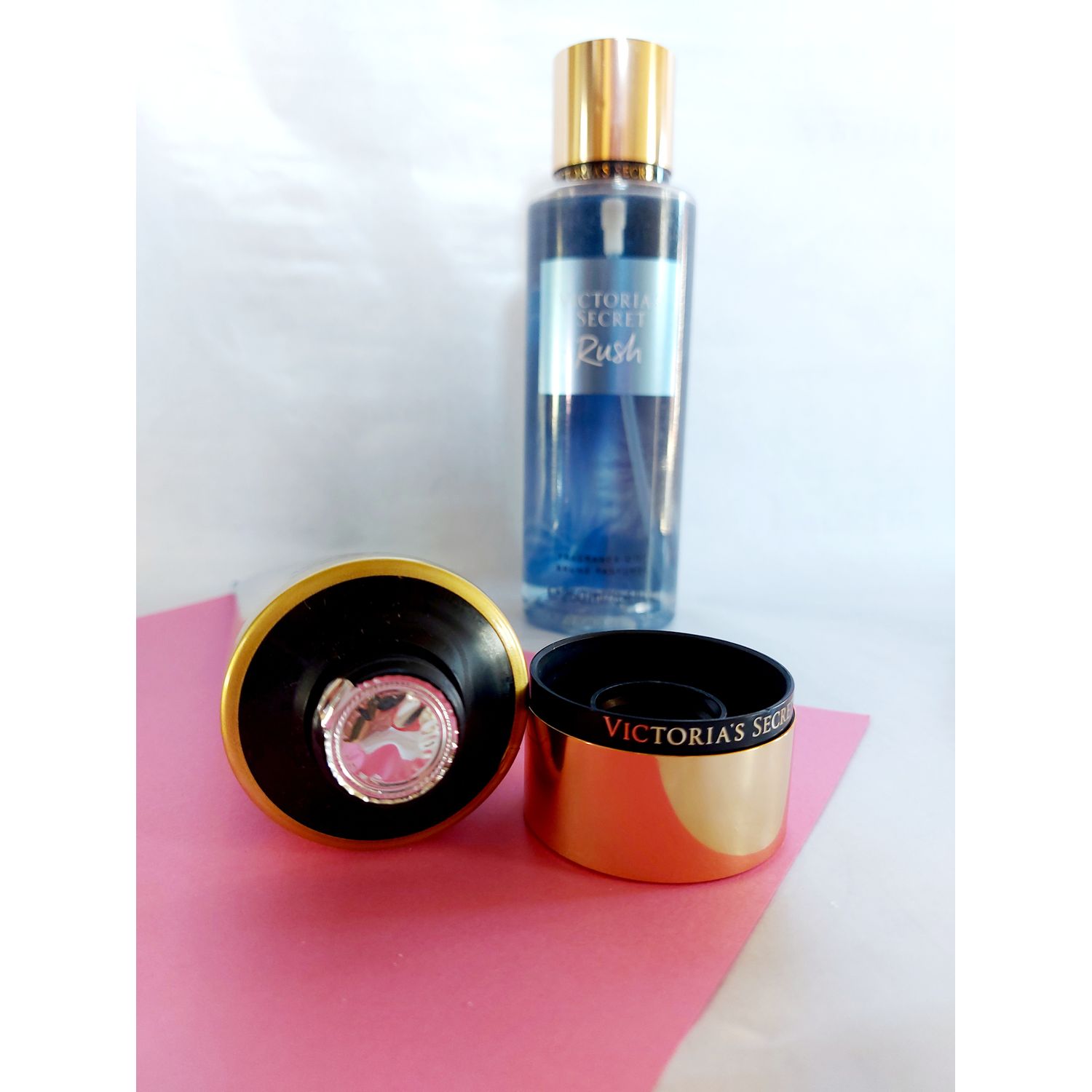 Kit Body Lotion + Body Splash Rush Victoria's Secret | Clube Parfumaniacos