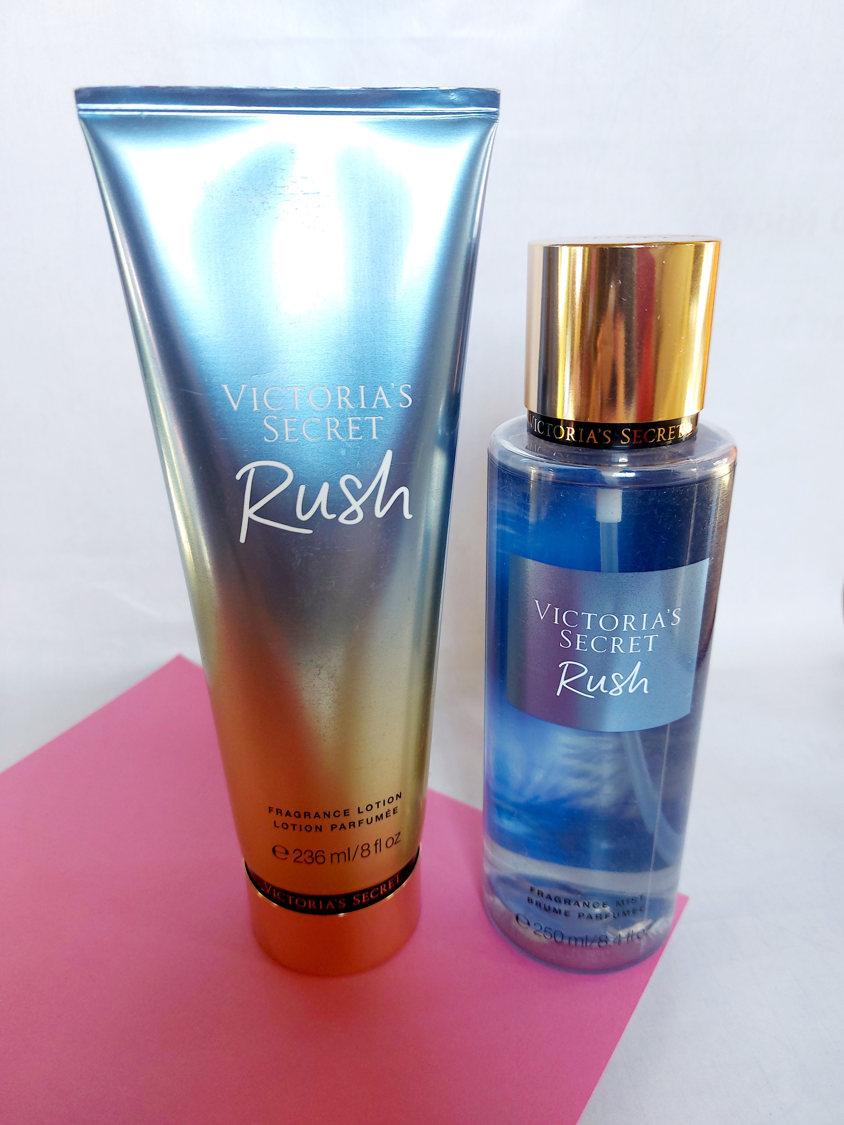 Kit Body Lotion + Body Splash Rush Victoria's Secret | Clube Parfumaniacos